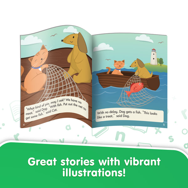 Letters & Sound Set 2 Fiction Decodables Boxed Set – nextlevellibraries