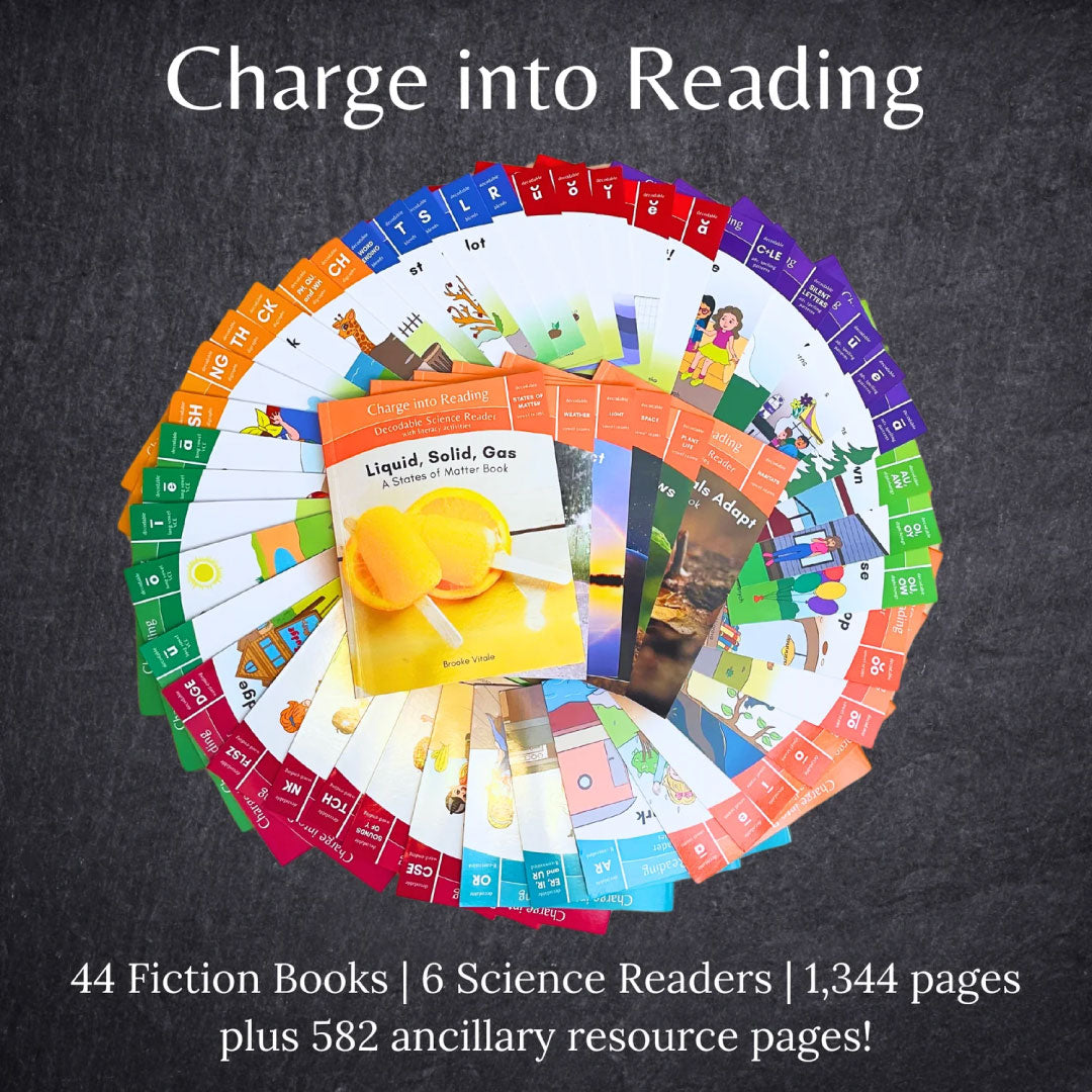 Charge into Reading Decodable Book Sets Stage 1 - 9 - Next Level ...