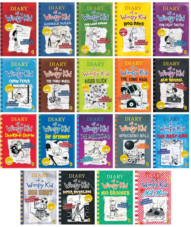 Diary of a Wimpy Kid Books 1-20 - NLL-DWK526 – nextlevellibraries