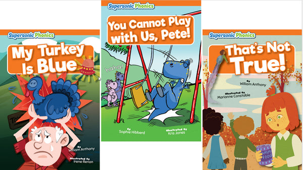 Supersonic Decodable Book Set Level 6 - Orange (Set of 10 ...