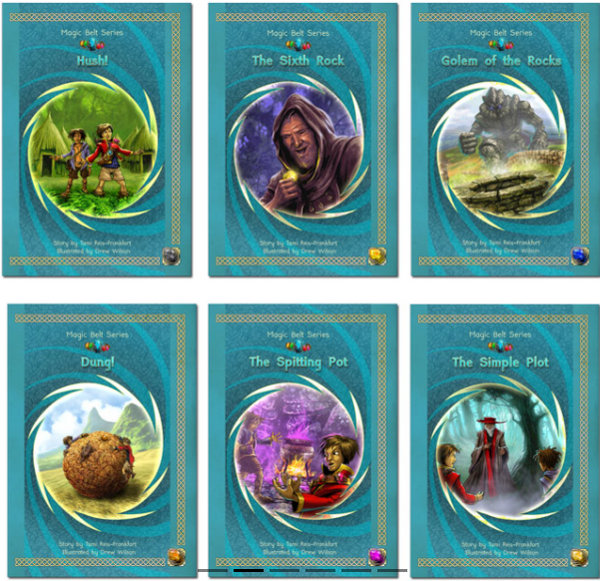Phonic Books Magic Belt- Decodable Books for Older Readers (CVC, Conso ...