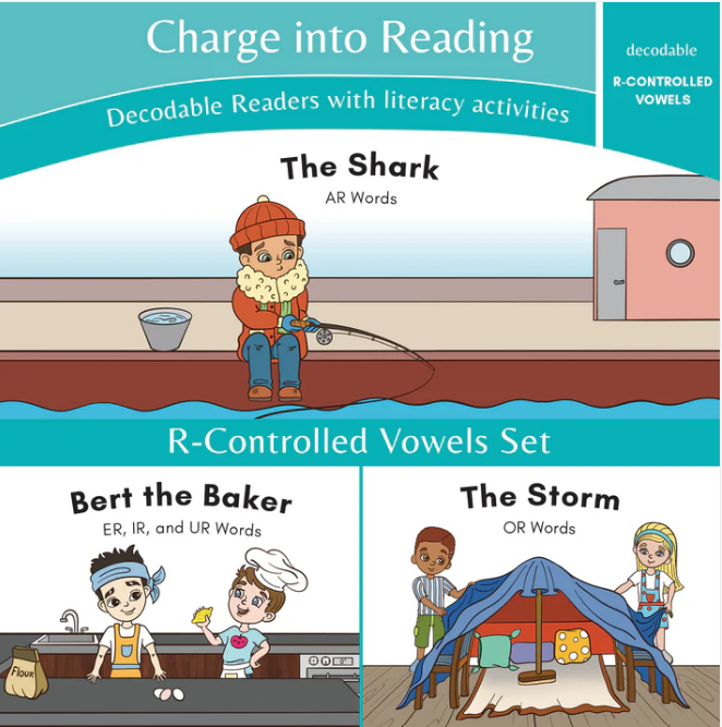 Stage 6: R-Controlled Vowel Decodable Reader Set – nextlevellibraries