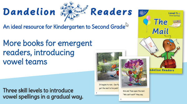 Phonic Books Dandelion Readers Vowel Spellings Level 1 The Mail ...